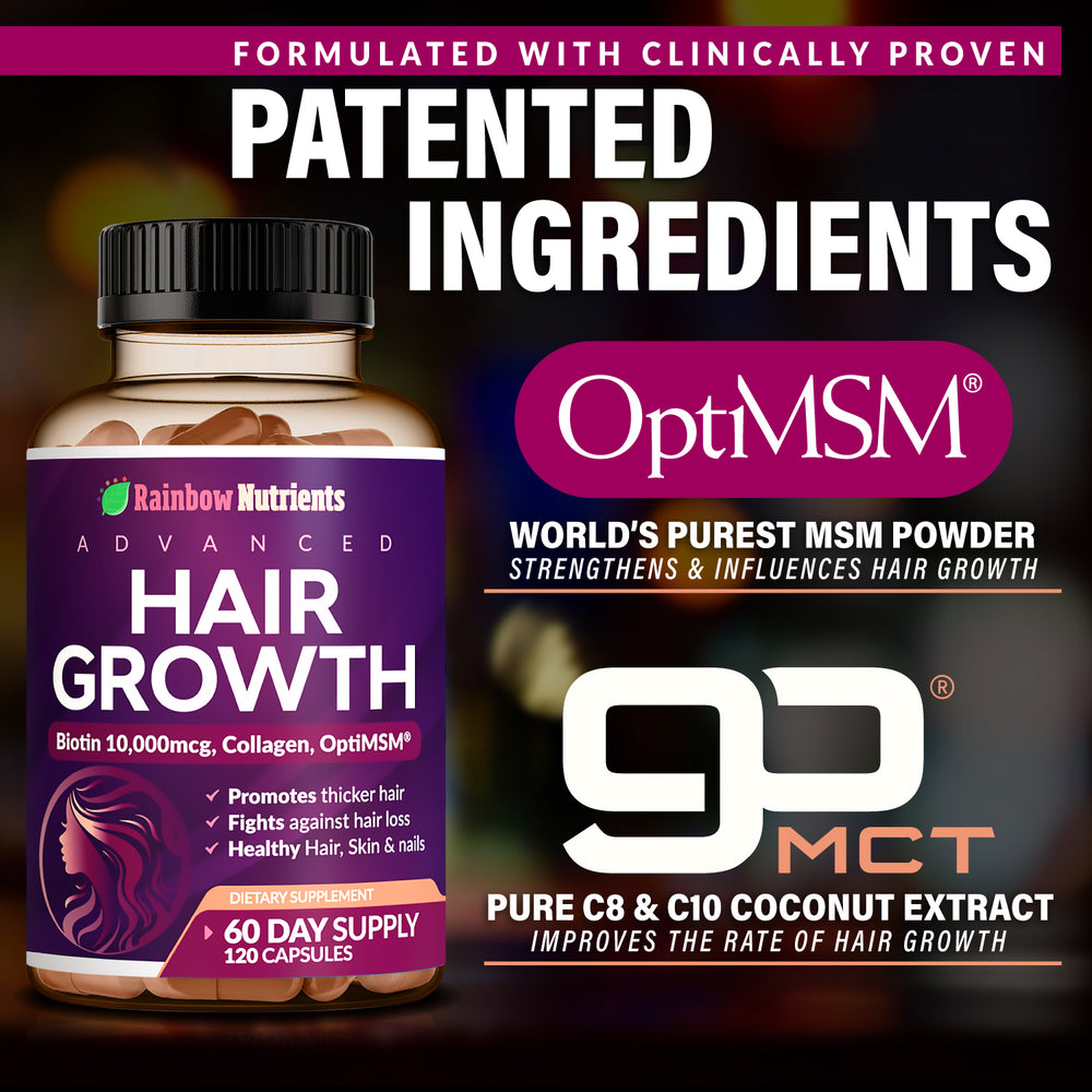 Advanced Hair Growth for Women - Rainbow Nutrients